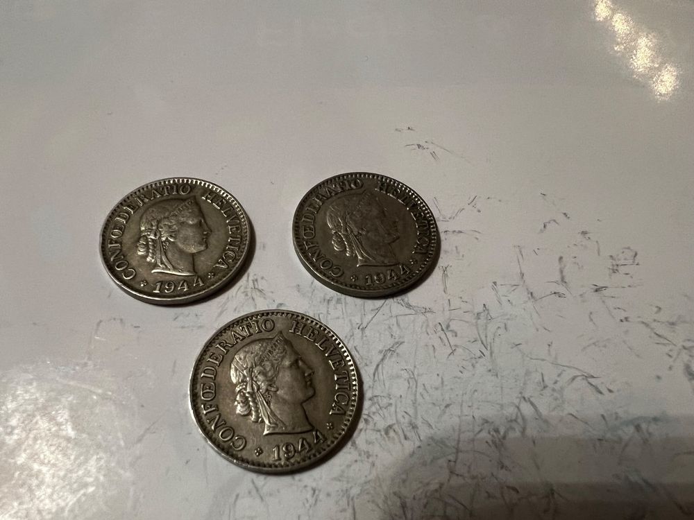 3x 10 Rappen -1944 | Kaufen auf Ricardo