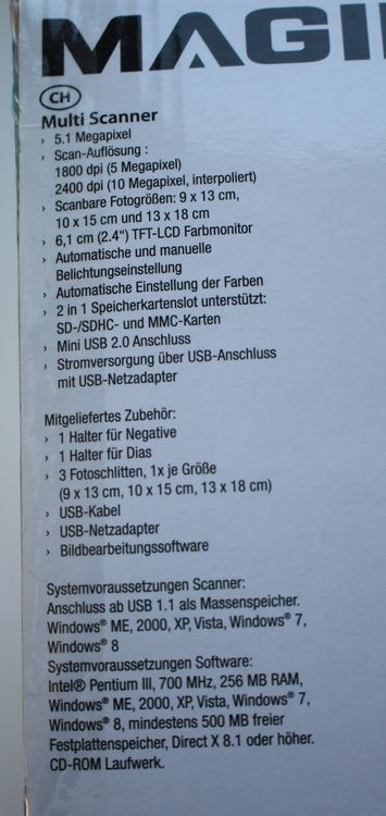 Maginon - Multi Scanner (Gebraucht) in Volketswil für CHF 25 – mit ...