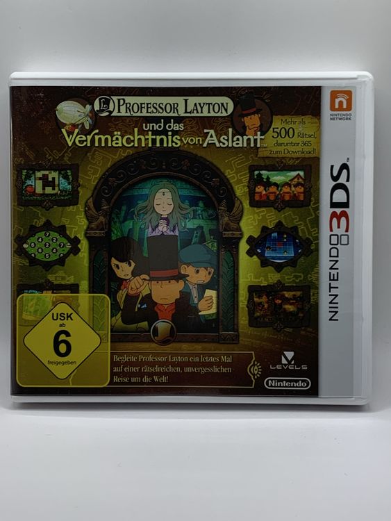 Professor Layton Das Vermächtnis von Aslant - Nintendo 3DS (Gebraucht ...