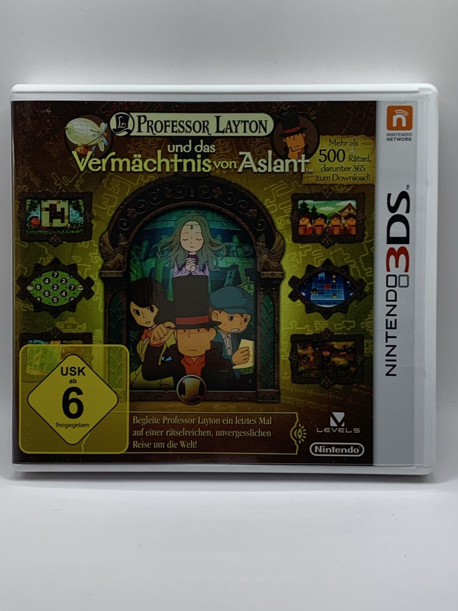 Professor Layton Das Vermächtnis von Aslant - Nintendo 3DS (Gebraucht ...