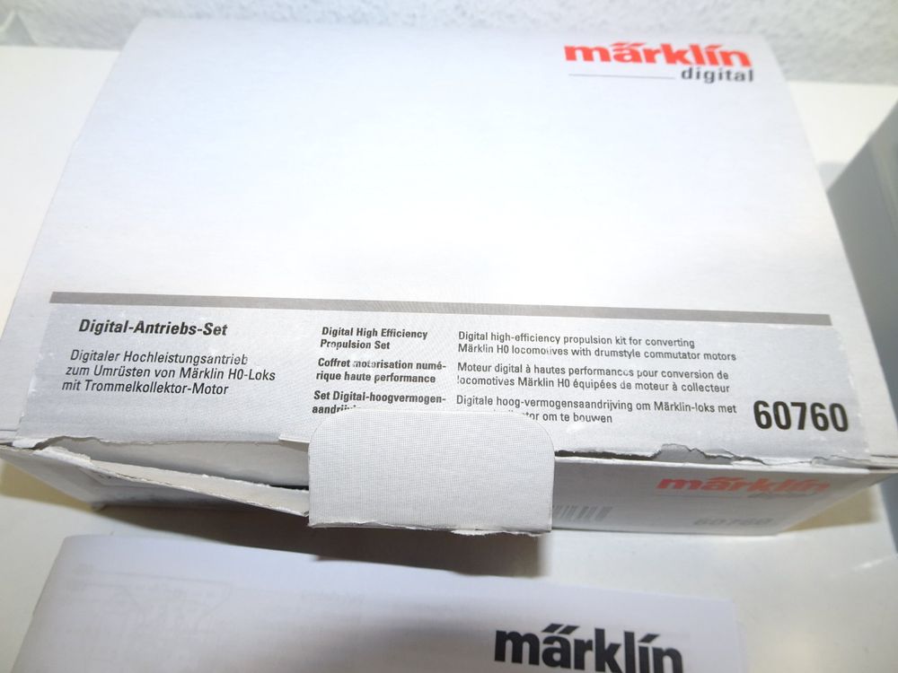 Märklin Digital Antriebs Set Hochleistungsantrieb 60760 (Gebraucht) in ...