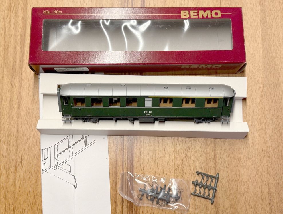 Bemo RhB AB 1618 grün - Personenwagen (Gebraucht) in Samedan für CHF 35 ...