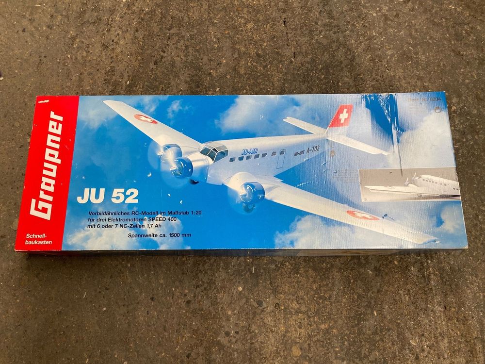 Graupner JU52 6204 (Gebraucht) in Wilen b. Wil für CHF 92 – nur ...