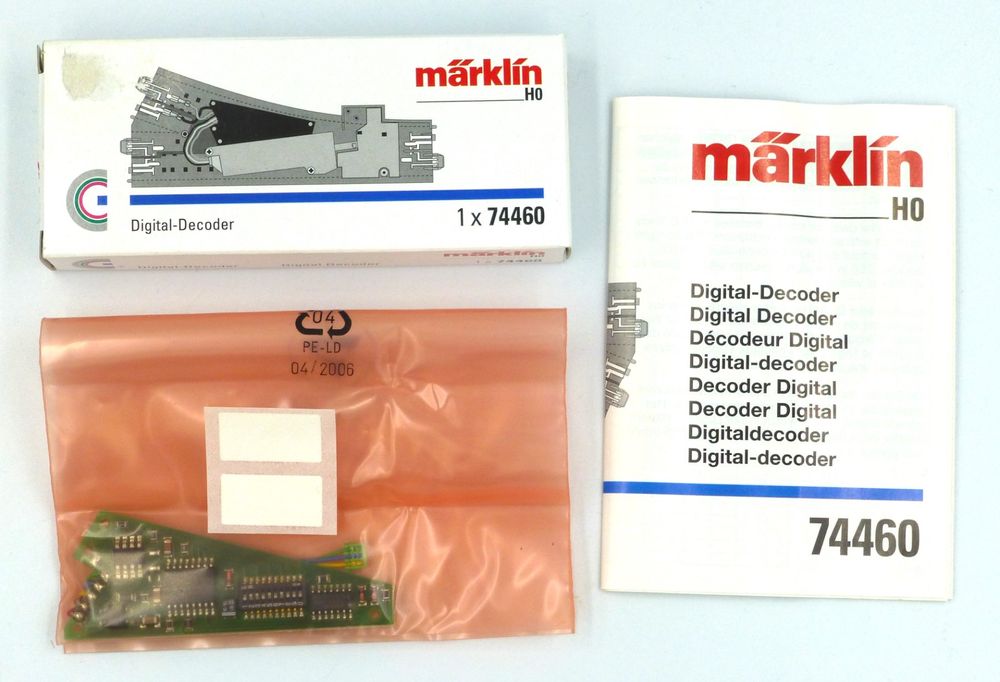 Digital-Decoder Märklin 74460 neu, für Weiche C-Gleis H0 (1) (Neu ...