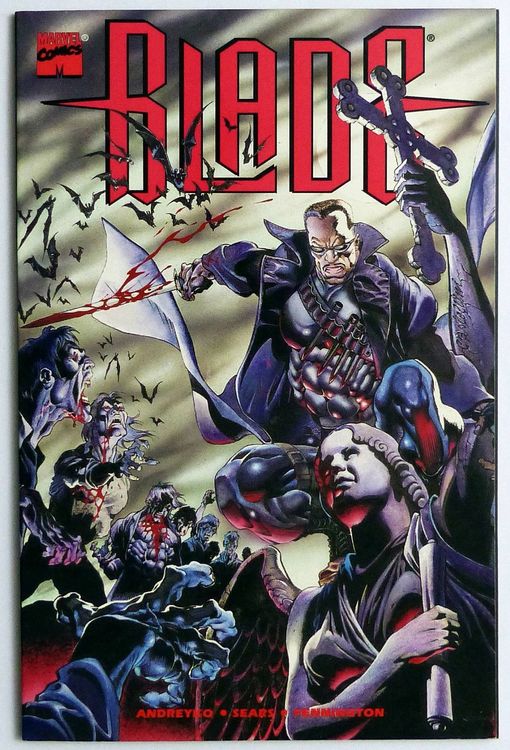 BLADE THE VAMPIRE HUNTER SINS OF THE FATHER #1 MARVEL 1998 | Kaufen auf ...