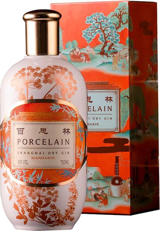 PORCELAIN SHANGHAI DRY GIN MANDARIN (Neu und originalverpackt) in ...
