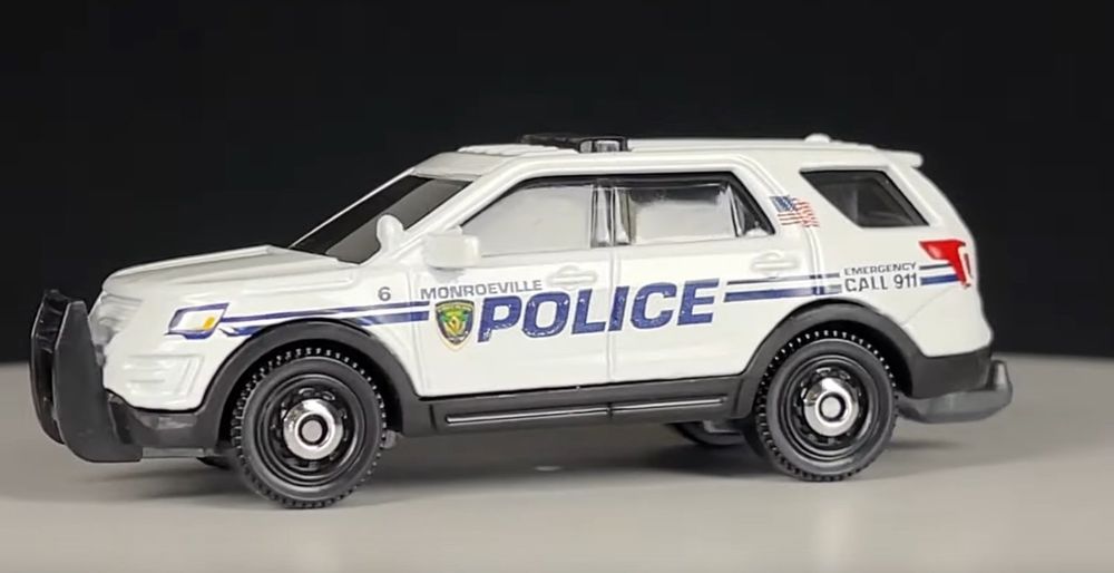 Matchbox 2022 2016 FORD INTERCEPTOR UTILITY POLIZEI (Neu und ...