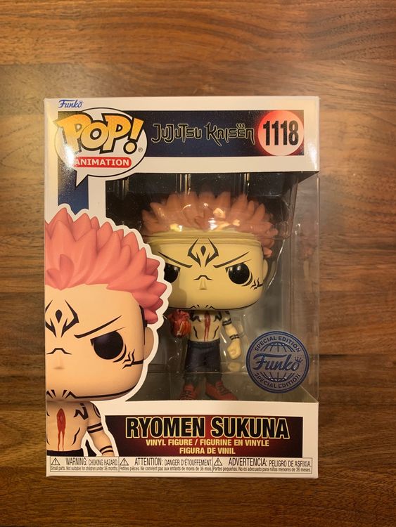 Funko Pop Jujutsu Kaisen - Ryomen Sukuna (Neuf avec emballage d'origine ...
