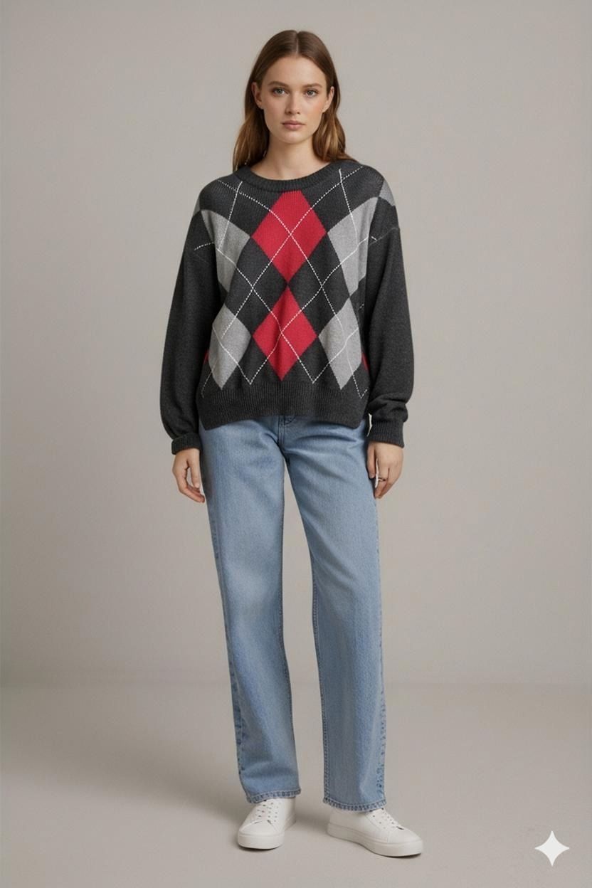 Roger Kent Men's Argyle Sweater - Size XL (Gebraucht) in Zug für CHF 15 ...