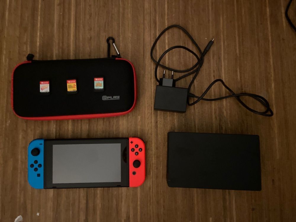 NINTENDO SWITCH + 3 games | Kaufen auf Ricardo