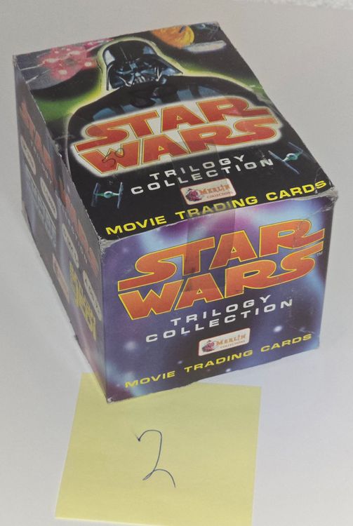 Star Wars Trilogy [ Merlin ] Trading Movie Cards 》Display (Neu (gemäss ...
