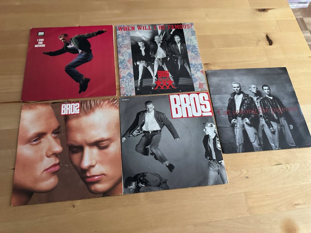 BROS MATT LUKE CRAIG tolle Single 80's Kult Top Hits Boy (Gebraucht) in ...