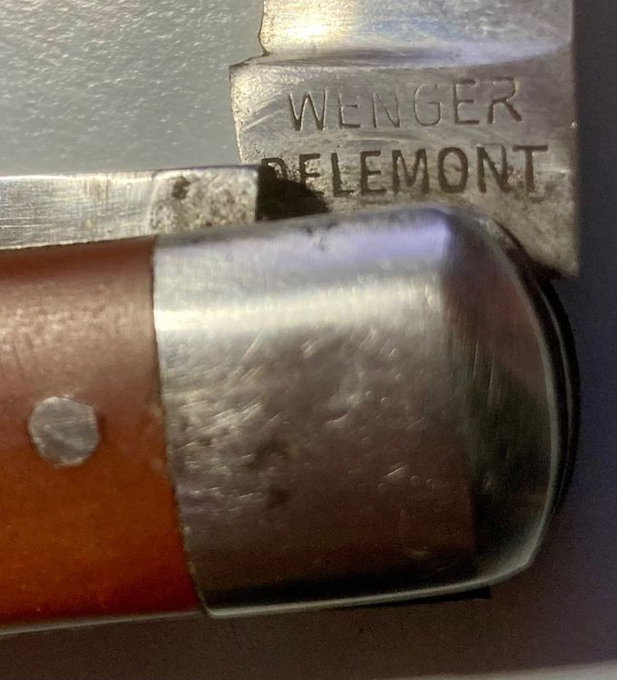 Wenger Delemont, Militärsackmesser 1930 - Bald 100 Jahre alt (Gebraucht ...