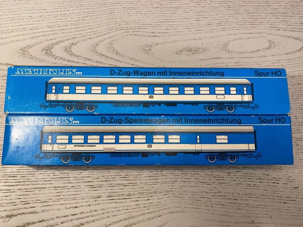 Märklin 4092 4094 DB Personenwagen (Gebraucht) in Lupsingen für CHF 49 ...
