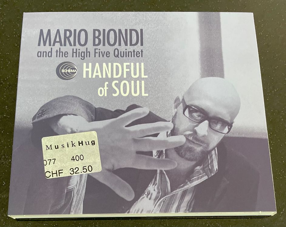 Cd MARIO BIONDI and The High Five Quintet - HANDFUL of SOUL | Kaufen ...