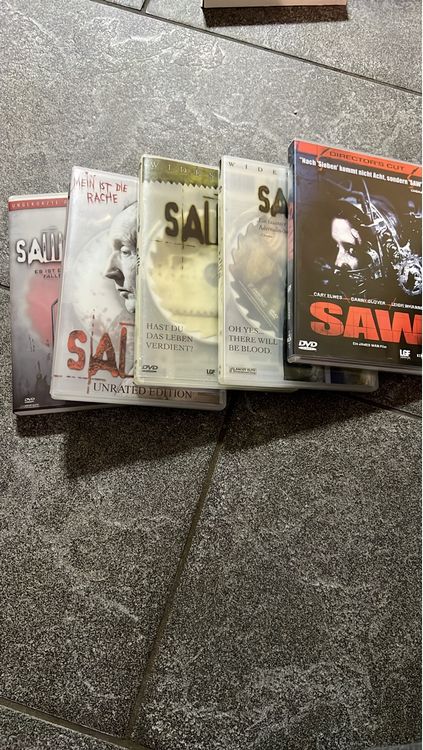 Saw DVD Sammlung 1-5 | Horror Filme | Thriller | Kaufen auf Ricardo