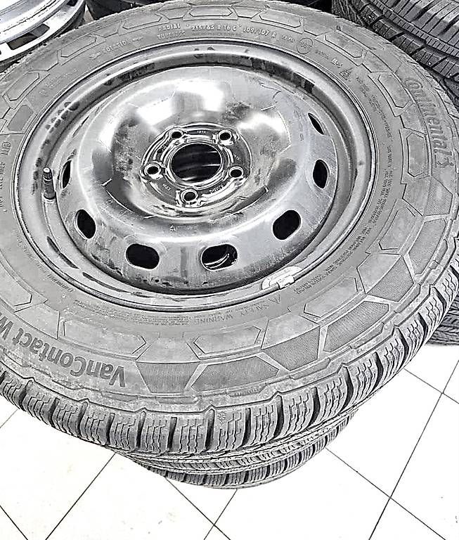 ROUES HIVER 215/65/16C 109/107R CONT VANCONTWINT NEUF À 90% (D'occasion ...