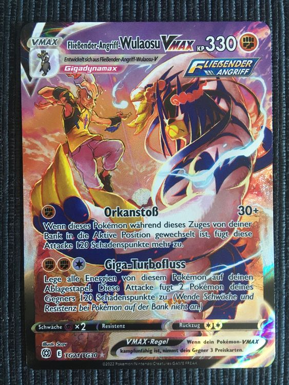 Pokemon Wulaosu VMax Alternative Brilliant Stars Deutsch (Neu (gemäss ...