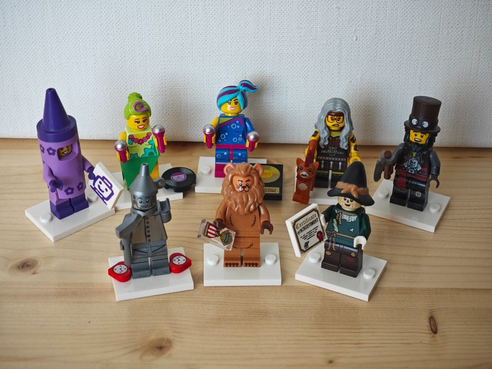 Lego Minifiguren 71023 - 8 Stück Figuren - Lego Movie 2 (Gebraucht) in ...