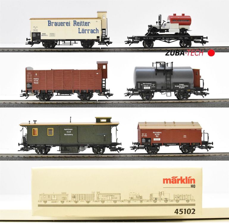 Märklin 45102 Güterwagen-Set K.W.St.E. | Kaufen auf Ricardo