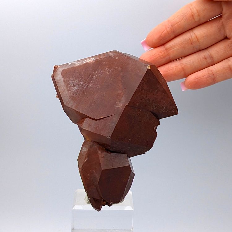 HÄMATOIDER QUARZ mit RIESIGEM GEIST, Ästhetik, Madagaskar (Neu (gemäss Beschreibung)) in Balerna ...