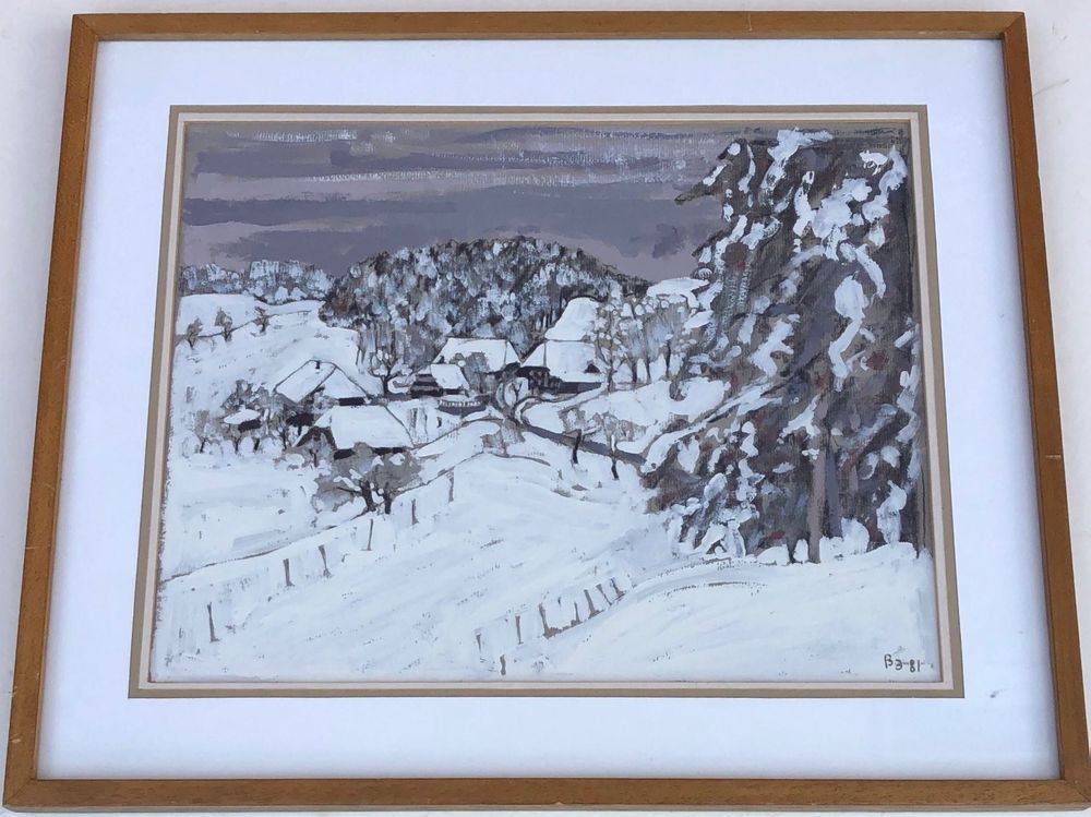 Fred Baumann (1947) Orig. Gemälde (Gebraucht) in Hochdorf für CHF 590 ...