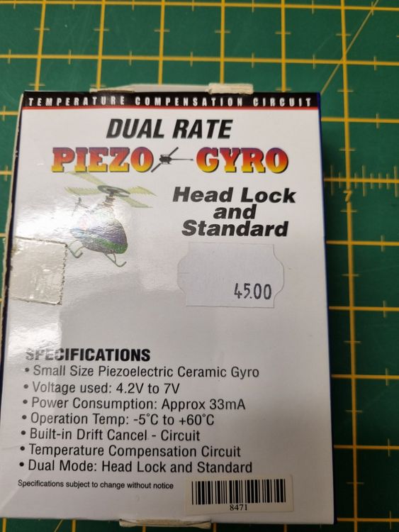 Gyro Piezo Dual Rate Neuf (Neu und originalverpackt) in Champéry für ...