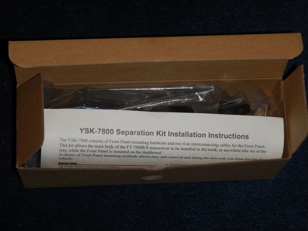 Separation Kit für YAESU FT-7800/7900 | Kaufen auf Ricardo