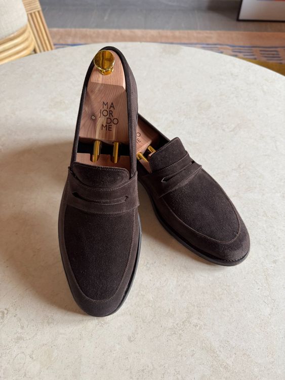 Le Majordome Loafer, Dunkelbraunes Leder, Grösse 44 (9,5 UK) | Kaufen ...