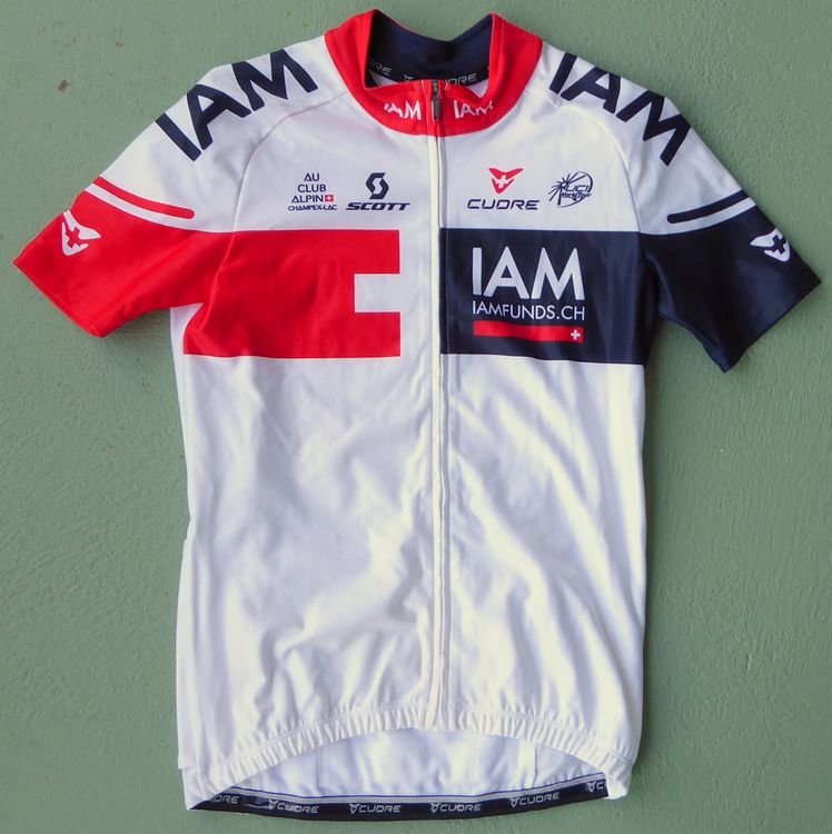 original vintage Team IAM SCOTT CUORE Profi-Velotrikot 2016 (Gebraucht ...
