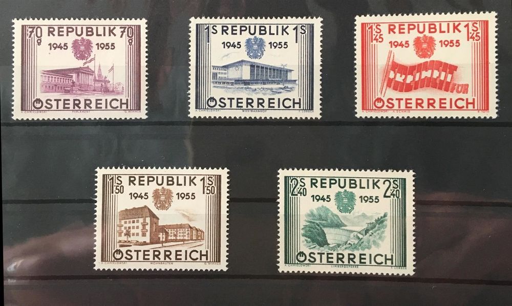 AUT 1012-1016** postfrisch - Kat. 60.- | Kaufen auf Ricardo