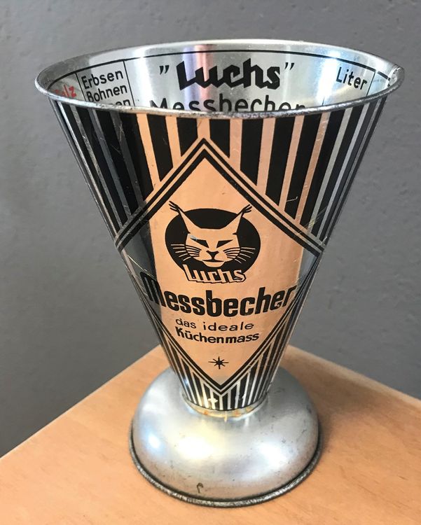 Antiker Messbecher LUCHS - vintage 50er-Jahre sehr schön! (Gebraucht ...