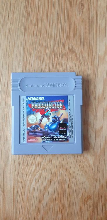 Probotector 2, Gameboy, selten, hinten Sticker.. ab 1.00 Fr. | Kaufen ...