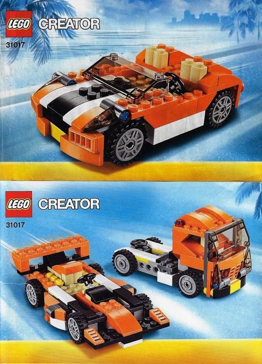 Lego Creator Nr. 31017 / Rennwagen, Lastwagen (Gebraucht) in Ettingen ...