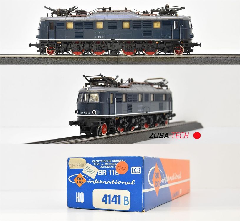 Roco 4141B E-Lok BR 118 DB H0 GS Analog | Kaufen auf Ricardo