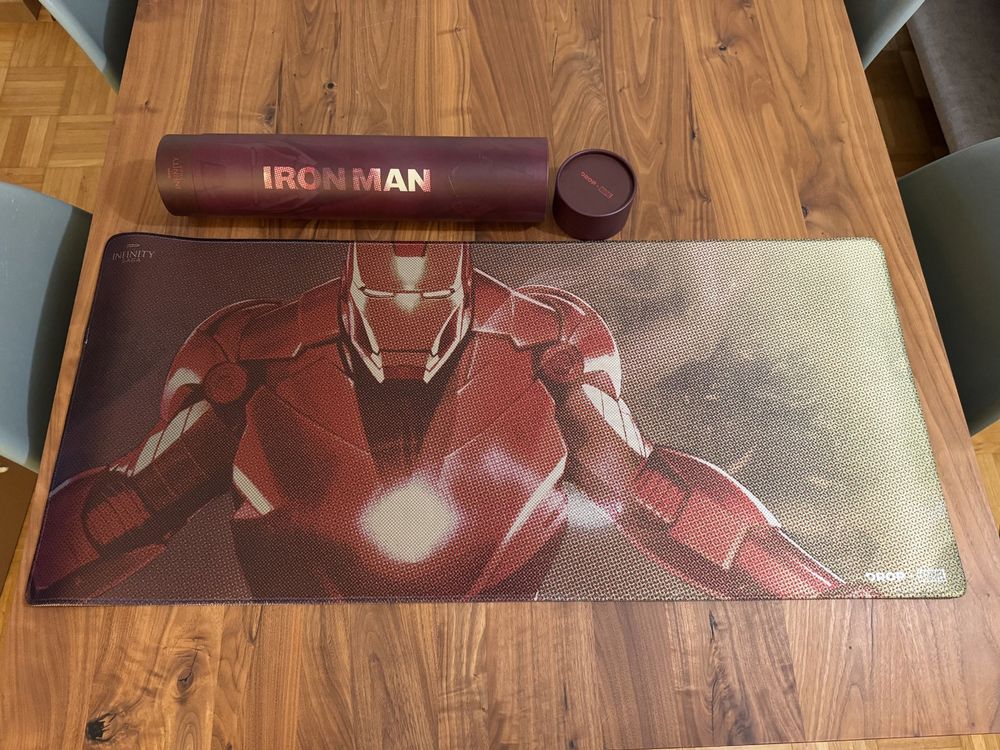 Drop + Marvel Desk mat Iron Man Infinity Saga - NEUF | Kaufen auf Ricardo