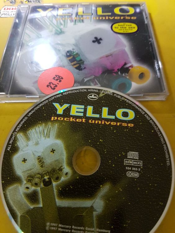 cd-- Yello-- pocket universe (Gebraucht) in Bévilard für CHF 4 – mit Lieferung auf Ricardo kaufen