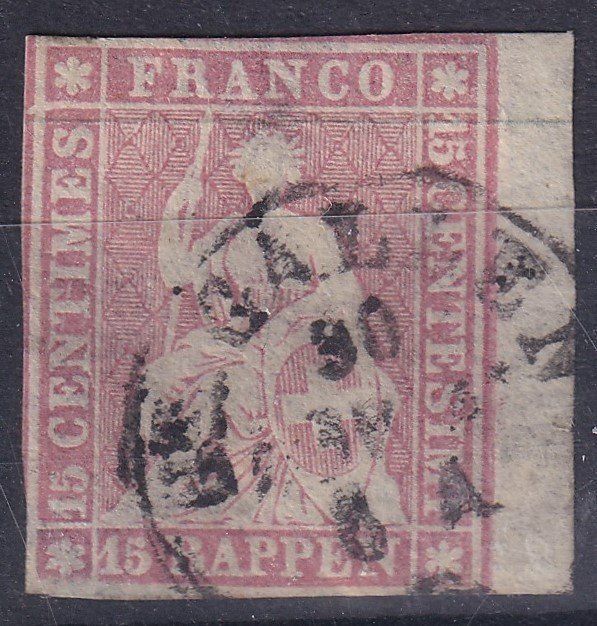 +++Strubel 24F , signiert, mit breitem Bogenrand rechts! (Gebraucht) in Samnaun-Compatsch für ...