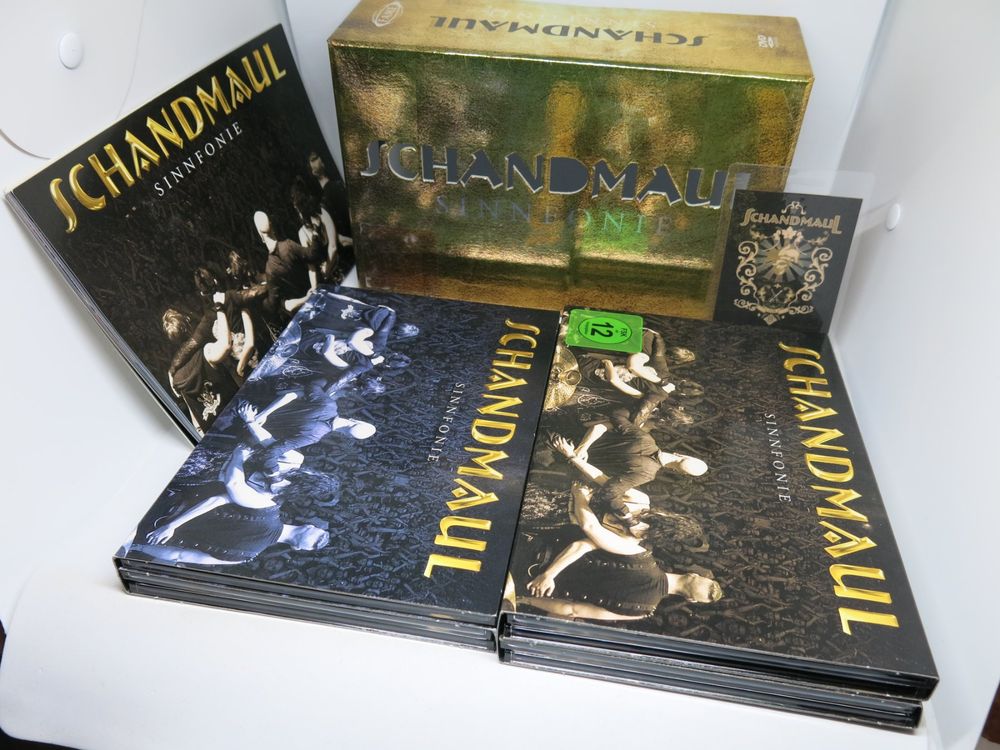 Limitierte FanBox: Schandmaul - Sinnfonie / 3 CDs + 4 DVDs (Gebraucht ...