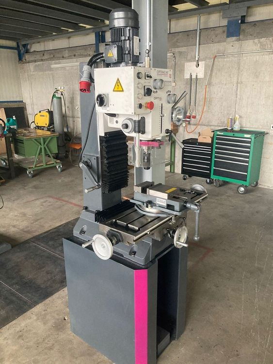 Bohr- Fräsmaschine Optimum MB4 | Kaufen auf Ricardo