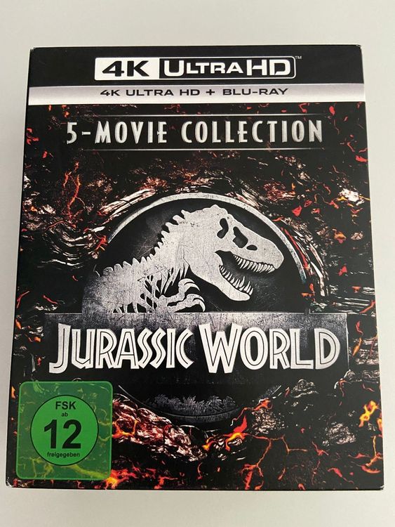 Jurassic World 5-Movie-Collection in 4K Ultra HD und Blu-Ray (Gebraucht) in Rüschlikon für CHF ...