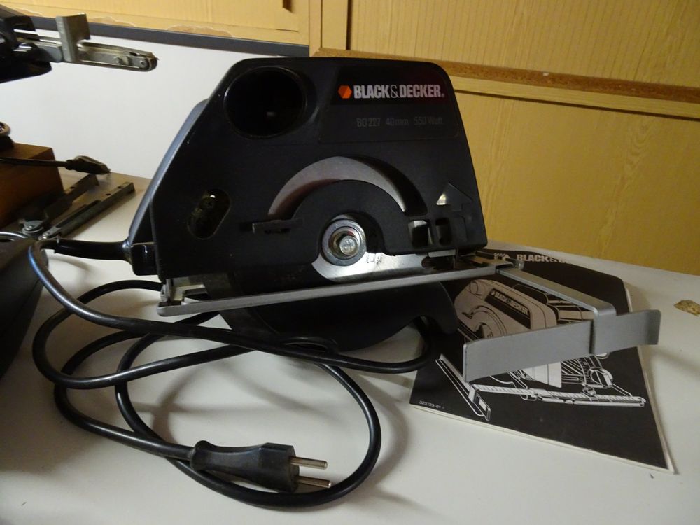3 Black & Decker ( Stich-Säge, Kreissäge, Schleifmaschine) | Kaufen auf ...