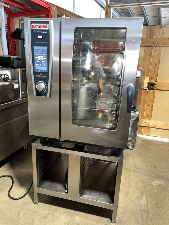 RATIONAL Kombidämpfer SCC WE 10-Fach mit Unterstellwagen (Gebraucht) in Wohlen AG für CHF 4500 ...