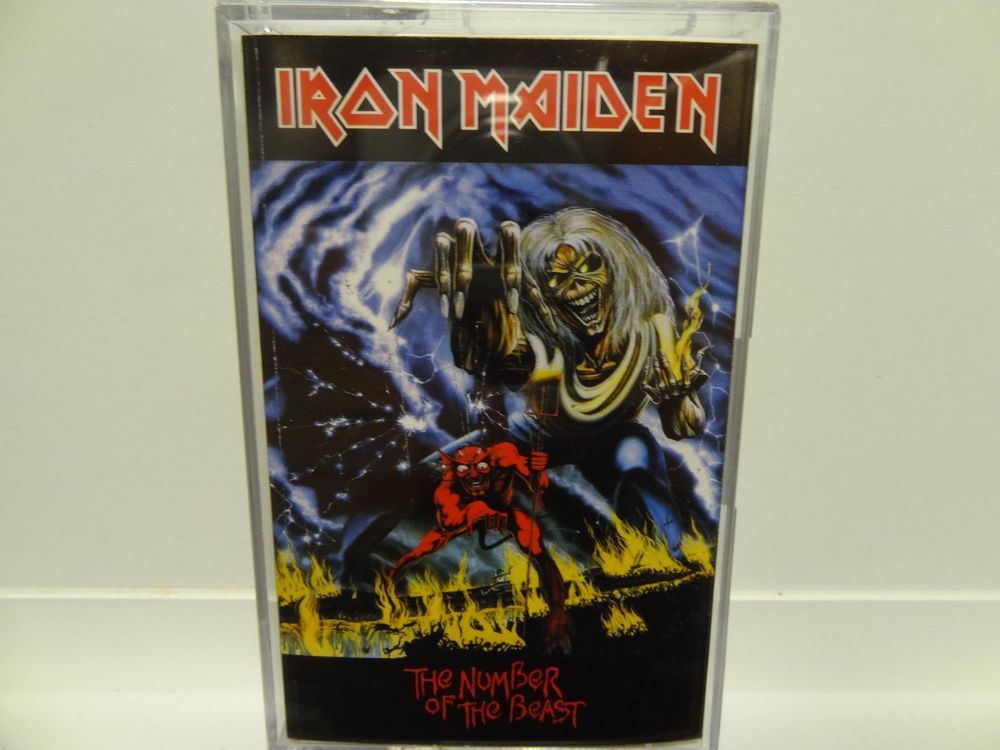 IRON MAIDEN - The Number of the Beast MC Kassette 👍 (Gebraucht) in ...