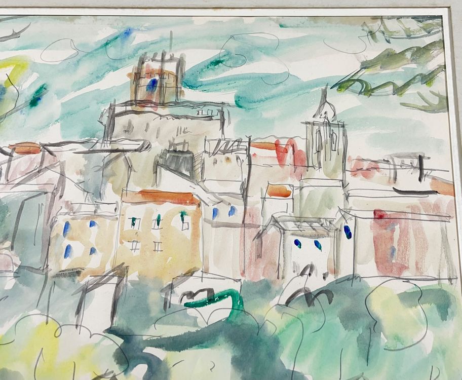 Alexandre Rochat (1895-1981) Aquarell (Gebraucht) in Root für CHF 10 ...