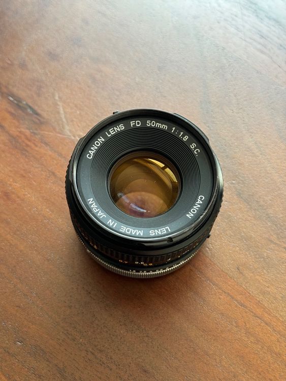 Canon FD 50mm f/1.8 S.C. | Kaufen auf Ricardo