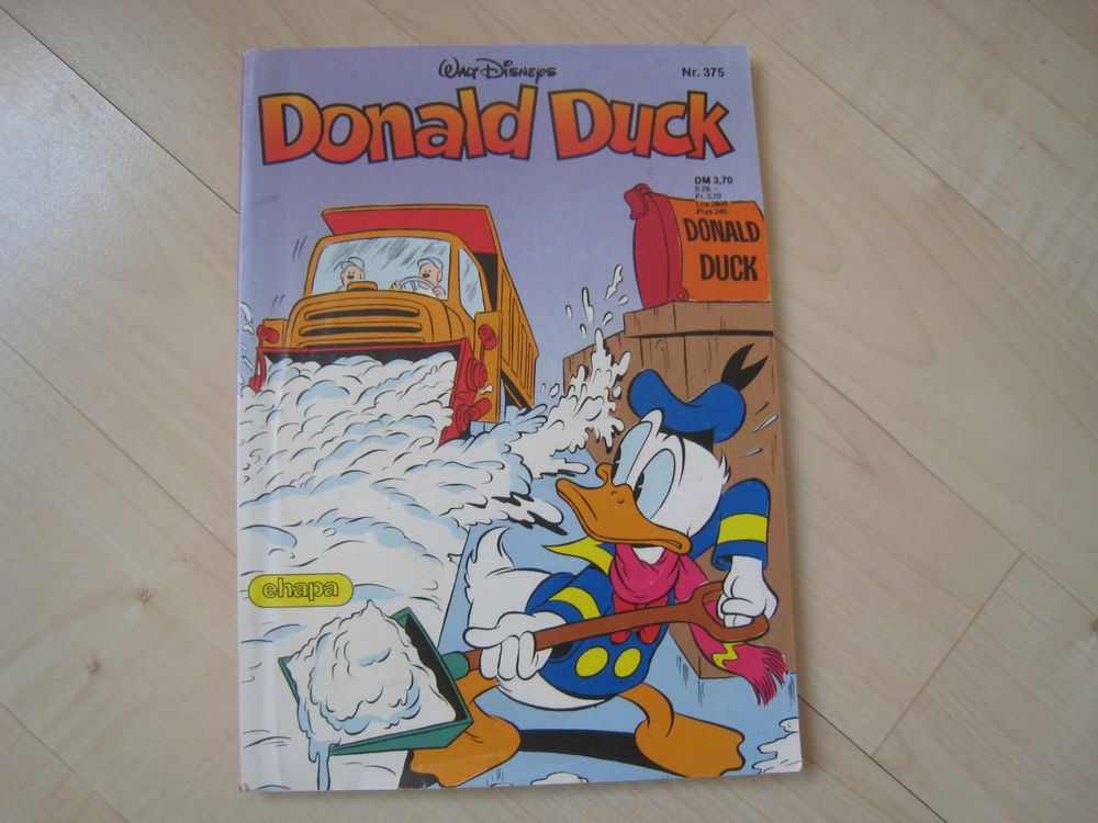 Donald Duck Nr. 375 alt 1987 (Gebraucht) in Dättlikon für CHF 1.5 – mit ...