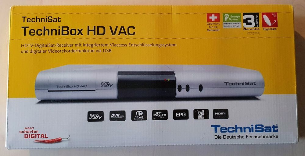 TechniSat TechniBox HD VAC (Gebraucht) in Sonvilier für CHF 49.9 – mit ...
