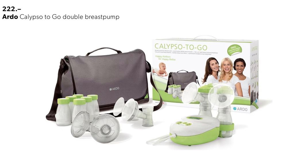Ardo to Go double electric breastpump / milk pump mit BH | Kaufen auf ...