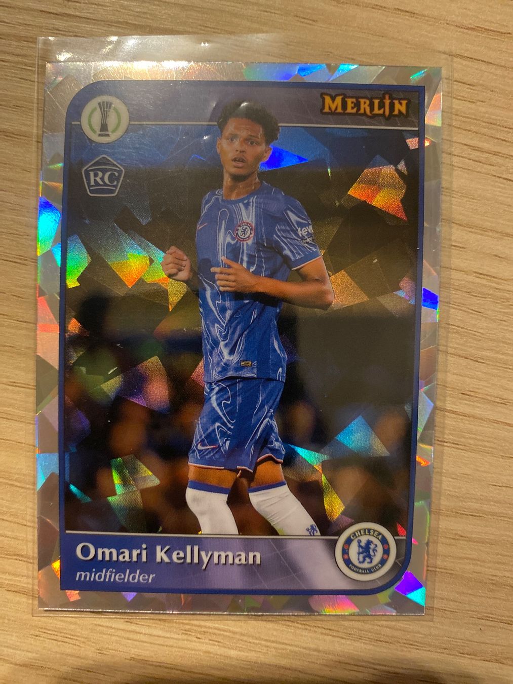 Topps Merlin 24/25 Omari Kellyman Refractor Rookie (Neu (gemäss ...